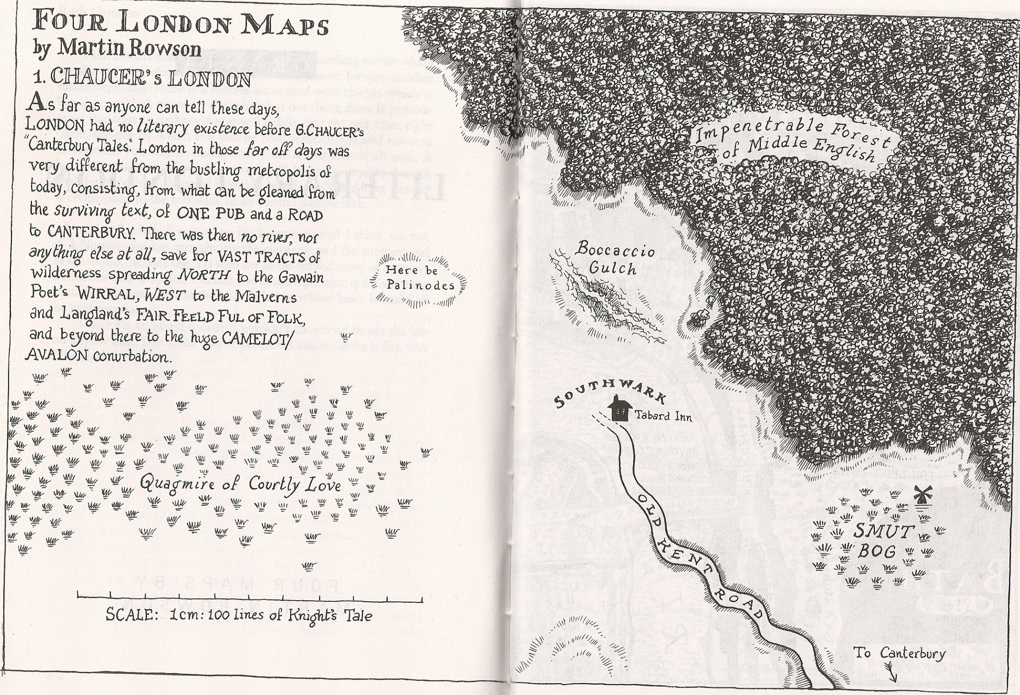 Four literary London maps | The Great Wen