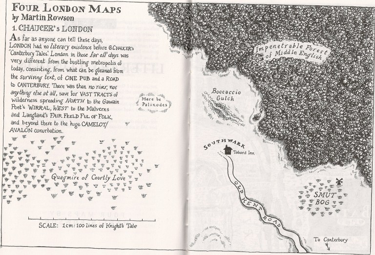 Four literary London maps | The Great Wen