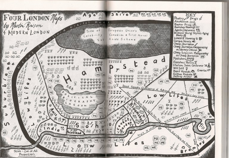 Four literary London maps | The Great Wen