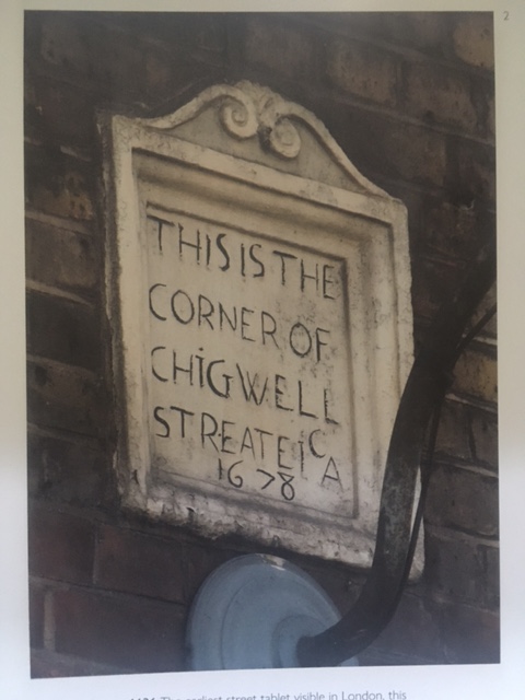 London street signs | The Great Wen